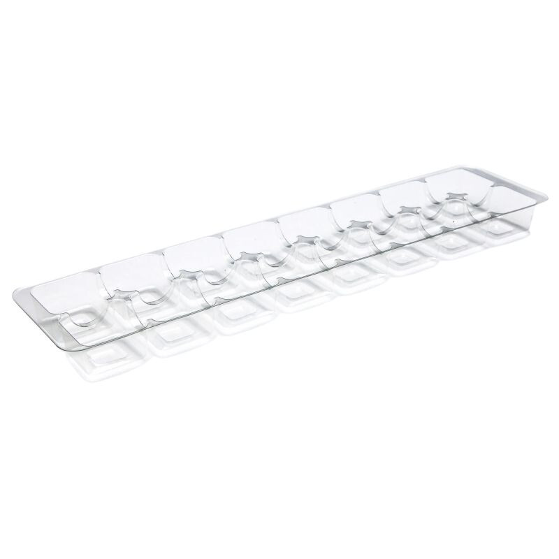 www.HamesChocolates.co.uk - Clear 16 Choc Cav Insert Tray Long (2 rows ...